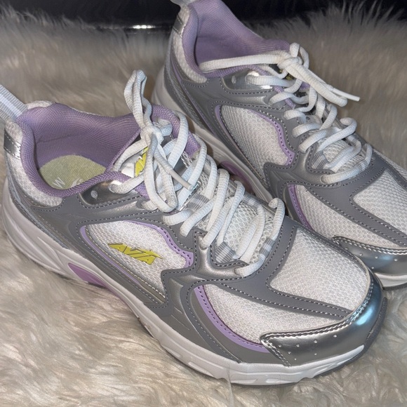 Avia | Shoes | Avia Womens Silver And Lavender Athletic Shoes | Poshmark
